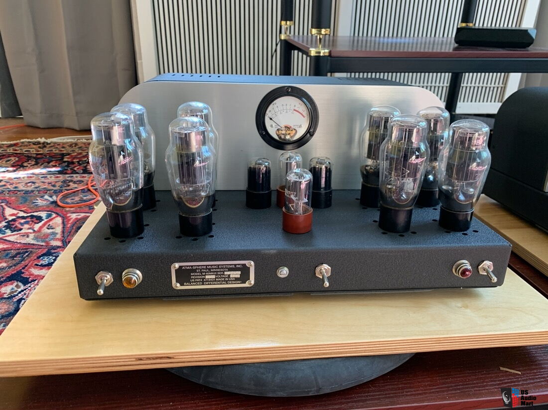 Atma-Sphere M-60 Mk3.3 OTL Monoblock Amps HEAVILY MODDED Photo #2776203 ...
