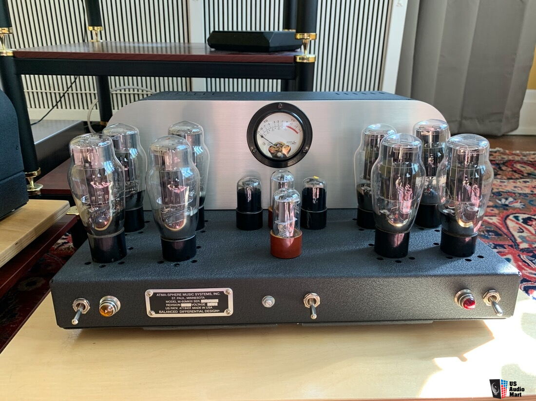 Atma-Sphere M-60 Mk3.3 OTL Monoblock Amps HEAVILY MODDED Photo #2776201 ...