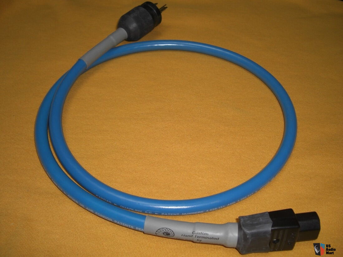 Cardas Quadlink 5-C Power Cable *1.25 Meters* 15a Plug W/IEC Connector ...