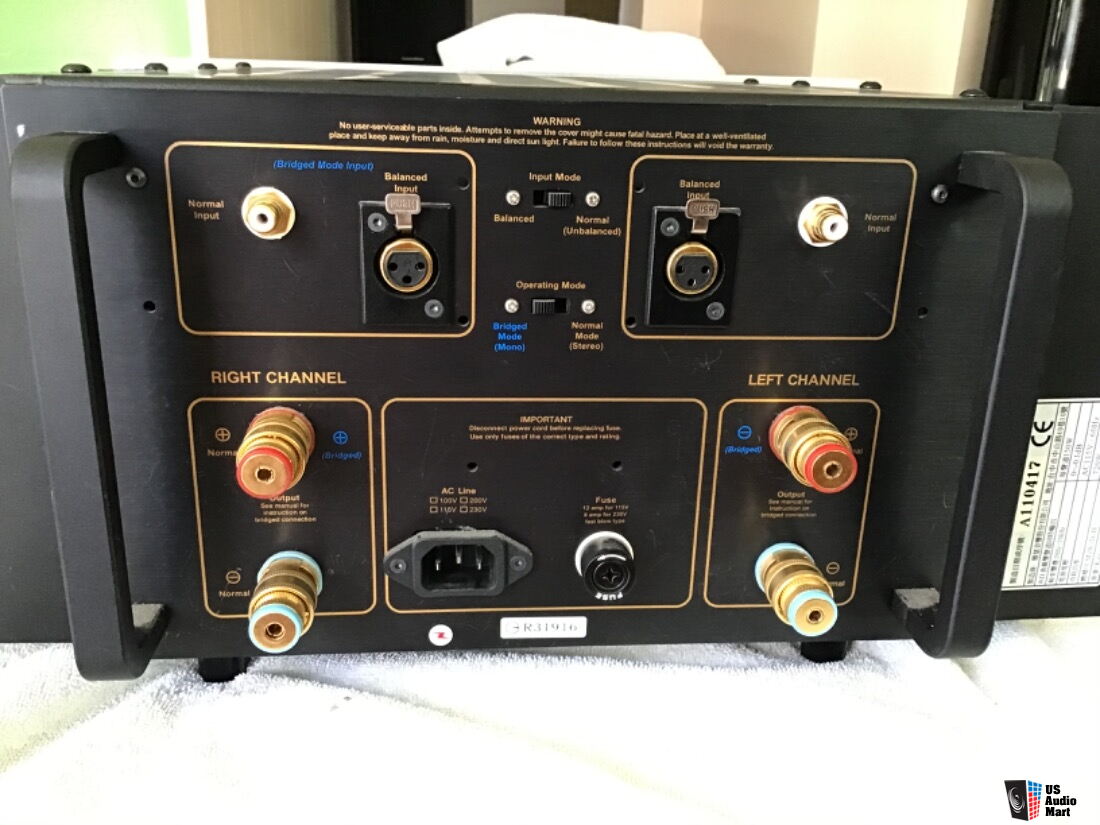Usher reference R1.5 solid state power amplifier class A Photo #2780113 ...