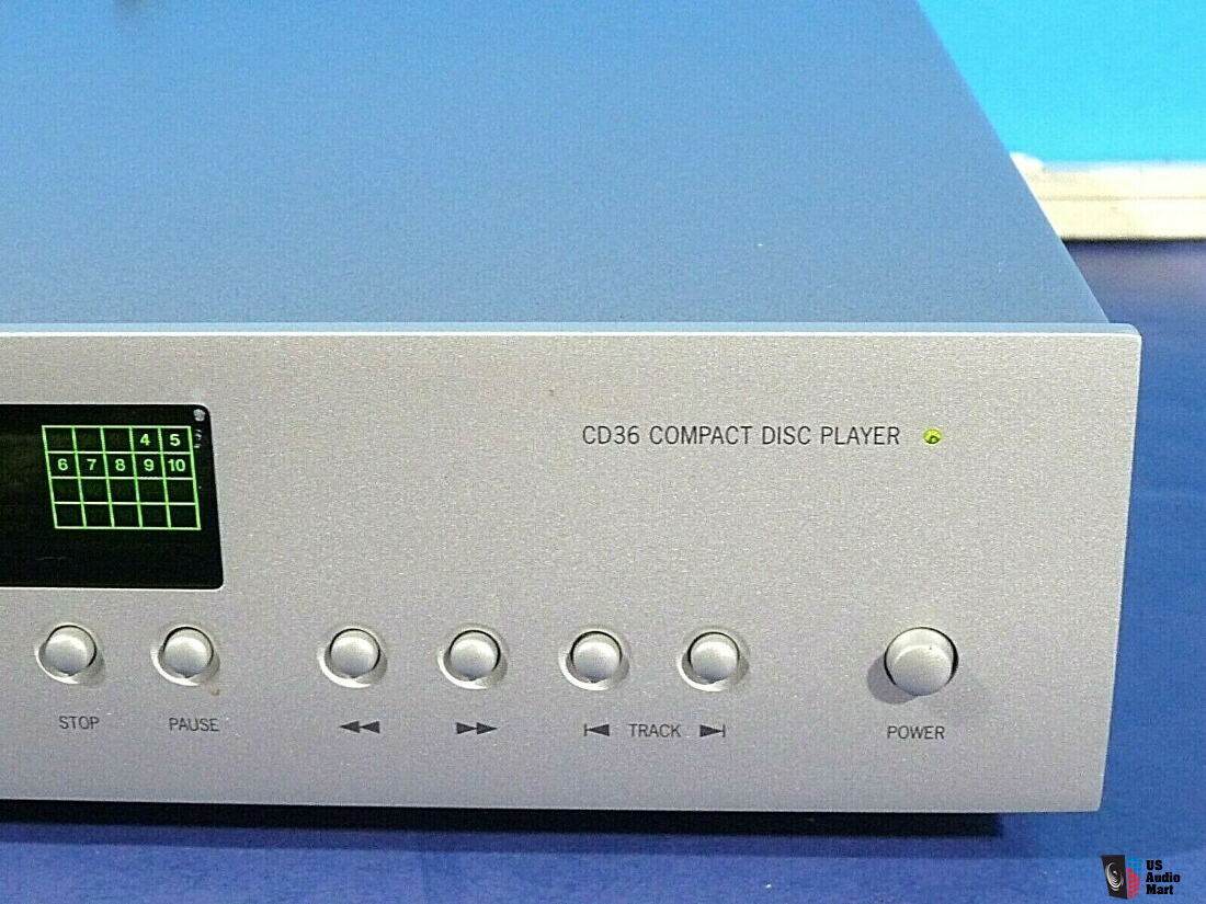 ARCAM FMJ CD36 Compact Disc Player with Remote / Text / Made in UK ...