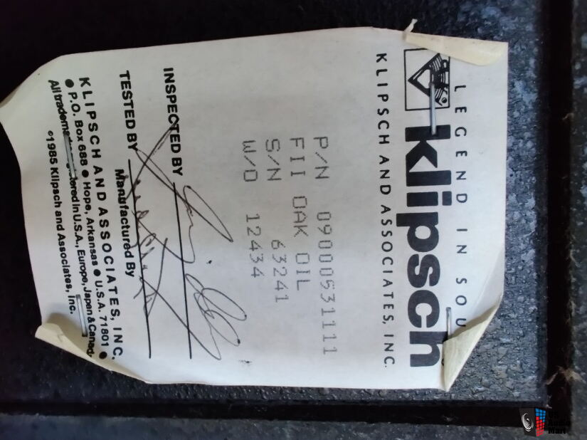 Klipsch Forte II Photo #2792471 - US Audio Mart