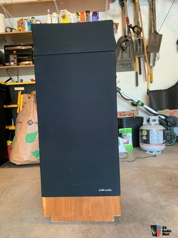 Vintage Speakers Polk Audio RTA 12C Cherry wood color cabinet Photo ...