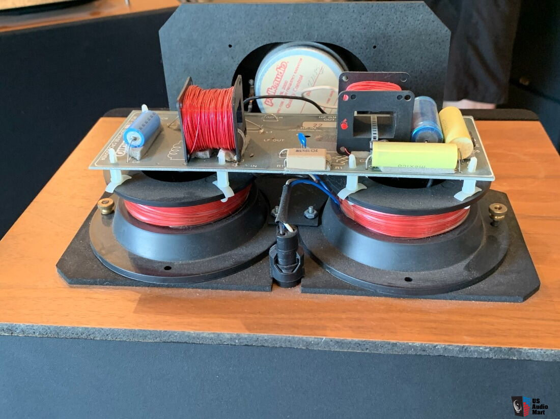 Vintage Speakers Polk Audio RTA 12C Cherry wood color cabinet Photo ...