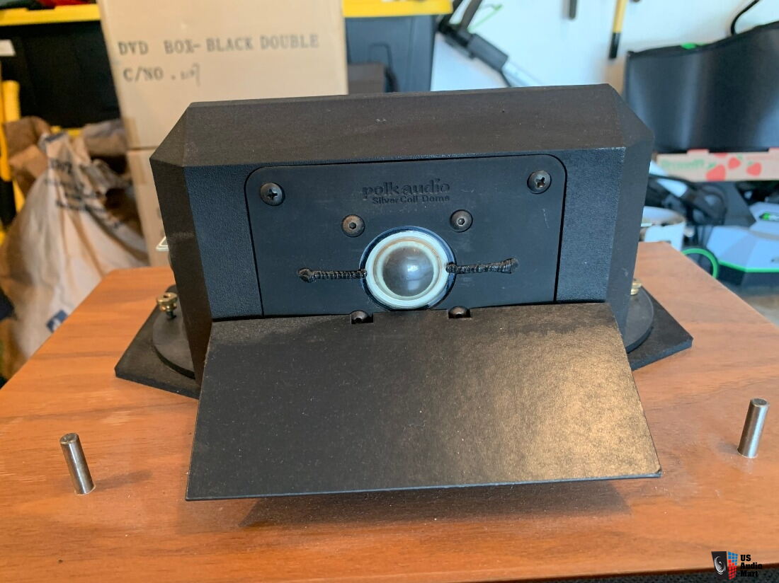 Vintage Speakers Polk Audio RTA 12C Cherry wood color cabinet Photo ...