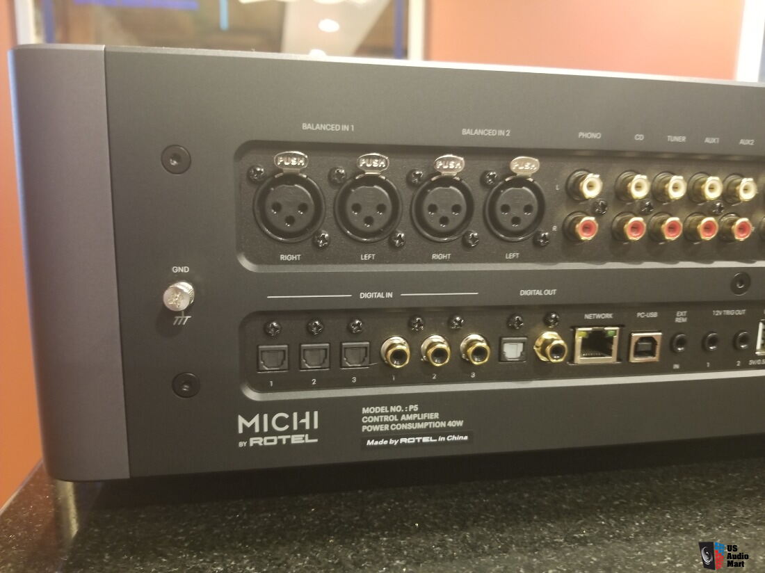 Rotel Michi P5 Preamp Dac Simply amazing piece! Photo #2794090 - US ...