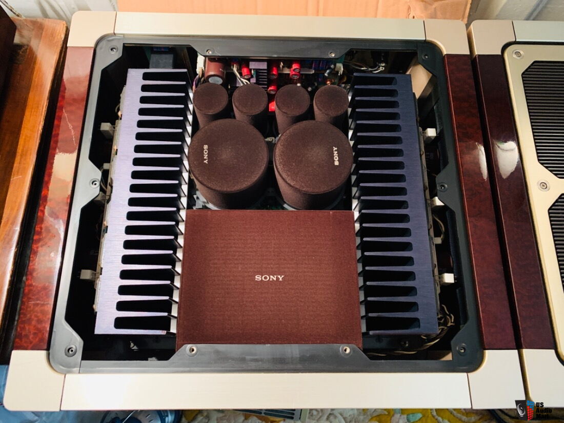 Sony TA-NR1 amps. 100v, rare DP T-tag, last 25 pair made Photo #2796931 ...