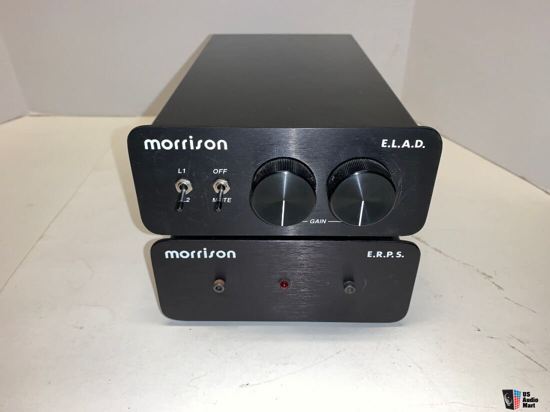 Morrison E.L.A.D. 2 Input Preamplifier with Outboard Power Supply For ...