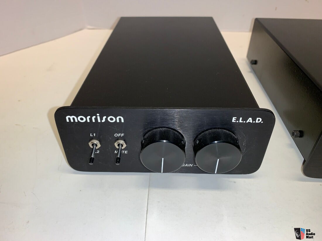 Morrison E.L.A.D. 2 Input Preamplifier with Outboard Power Supply Photo ...