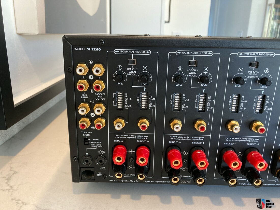 Niles SI-1260 12 channel power amplifier, save 70% off original $2,550 ...