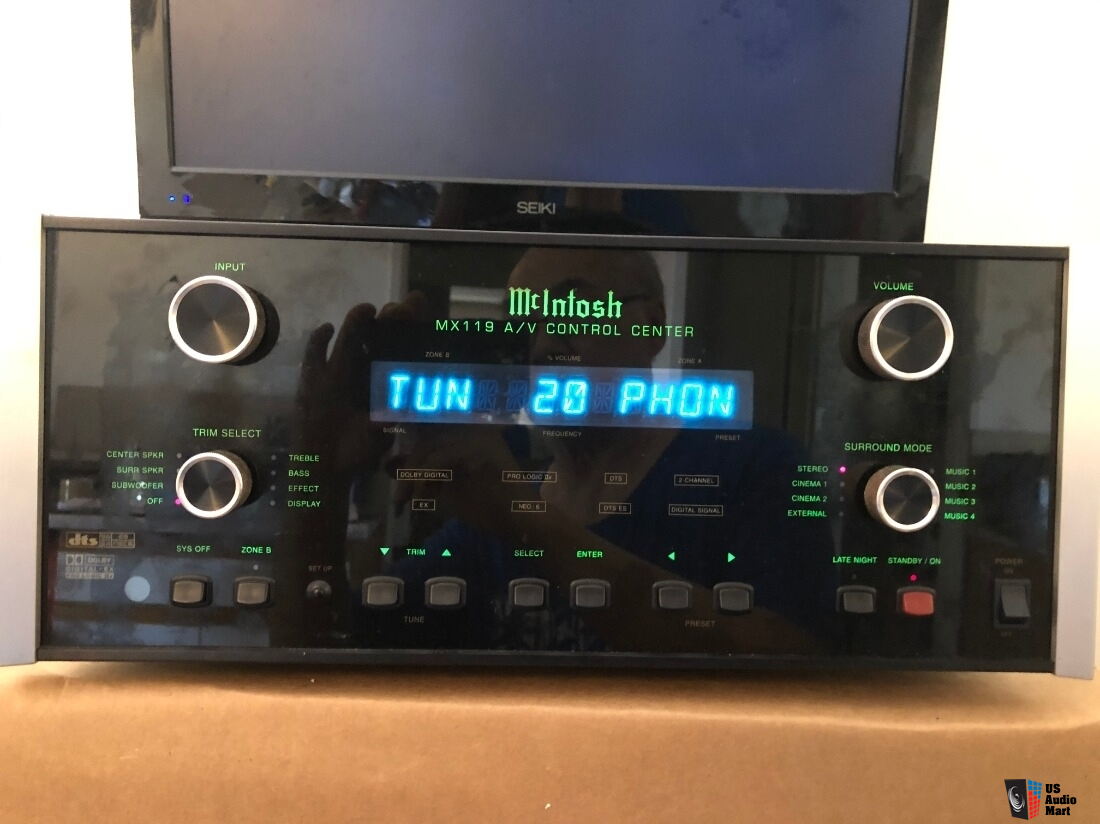 McIntosh MX119 A/V Control Center with Phono Pre-amp Photo #2804258 ...