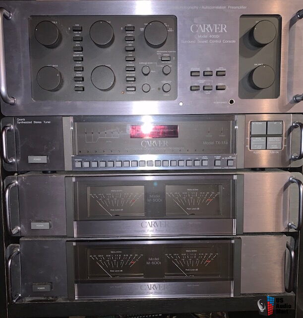 Carver: Surround Sound Control Console Model 4000T For Sale - US Audio Mart