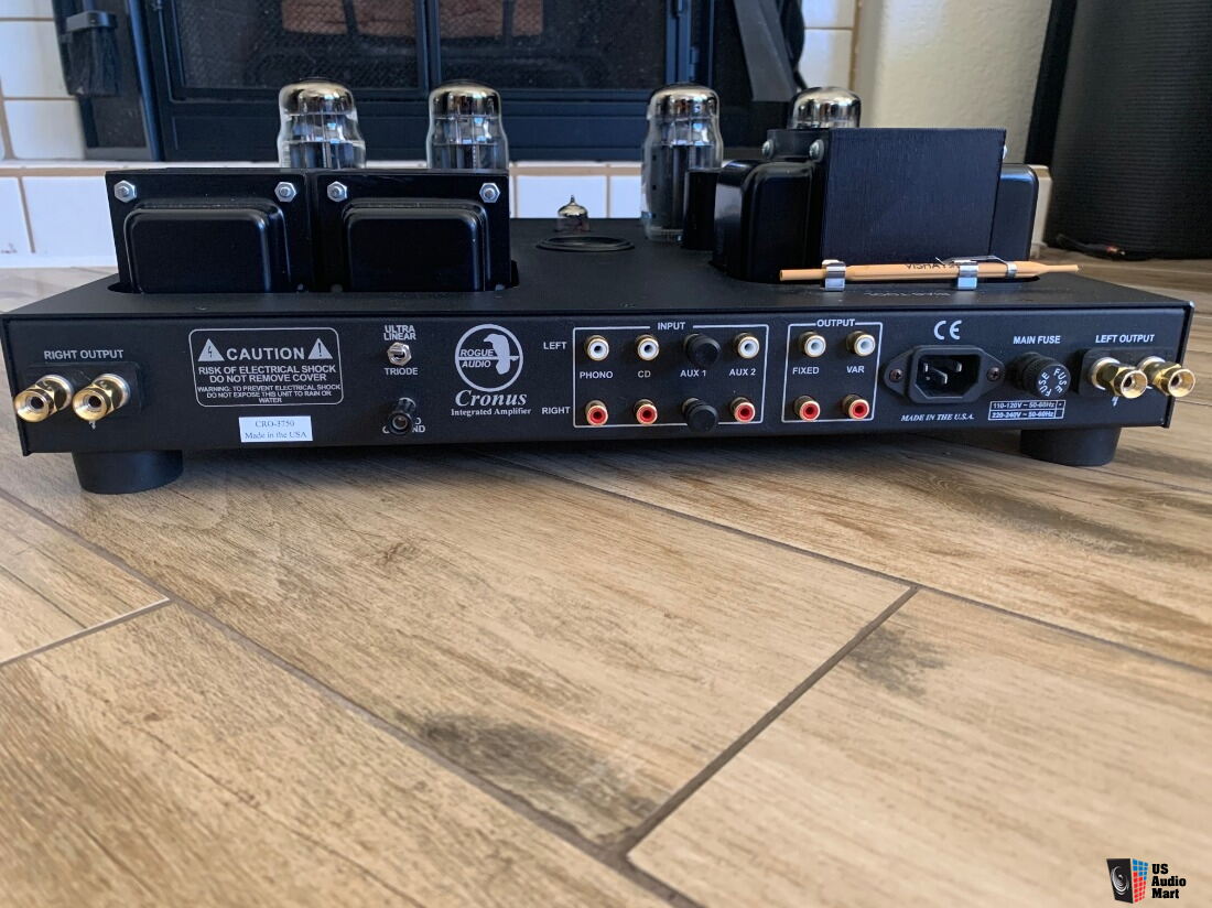 Rogue Audio Cronus Magnum III Integrated Tube Amplifier 100 watts ...