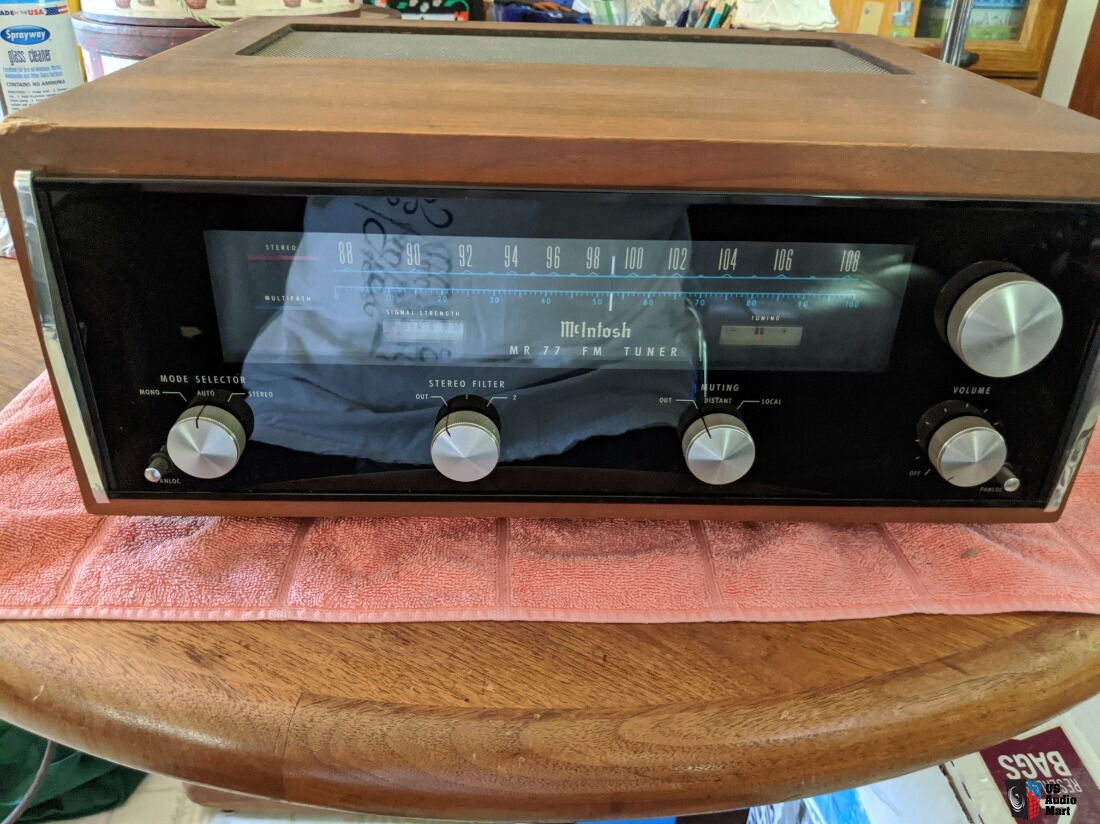 Vintage McIntosh MR77 Stereo Tuner For Sale - US Audio Mart