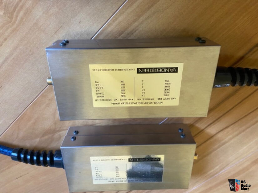 vandersteen 2CE signature with M5HP crossovers and 2wq Photo #2807386 ...