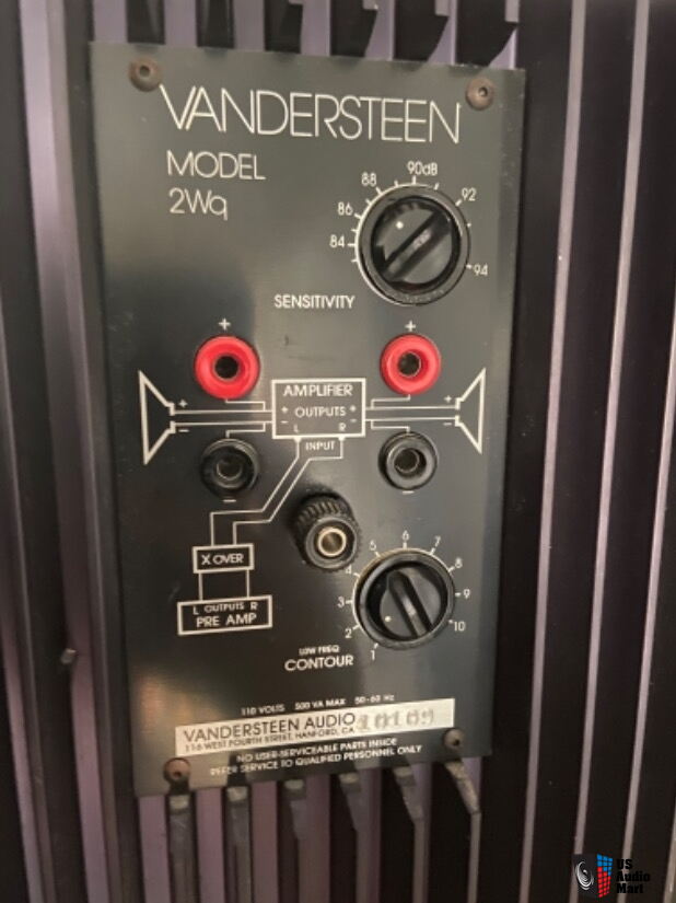 vandersteen 2CE signature with M5HP crossovers and 2wq Photo #2807387 ...