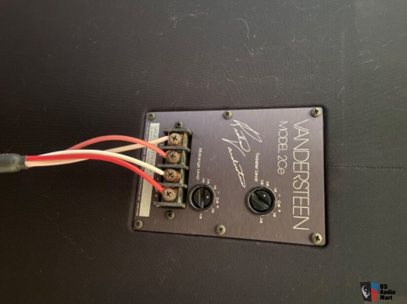 vandersteen 2CE signature with M5HP crossovers and 2wq Photo #2807392 ...