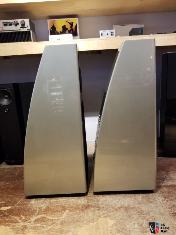 Meridian DSP7000 Digital Active Loudspeaker System Silver w/ Cables ...
