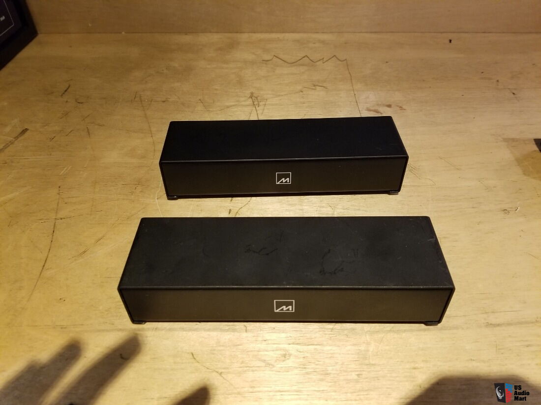 Meridian DSP7000 Digital Active Loudspeaker System Silver w/ Cables ...