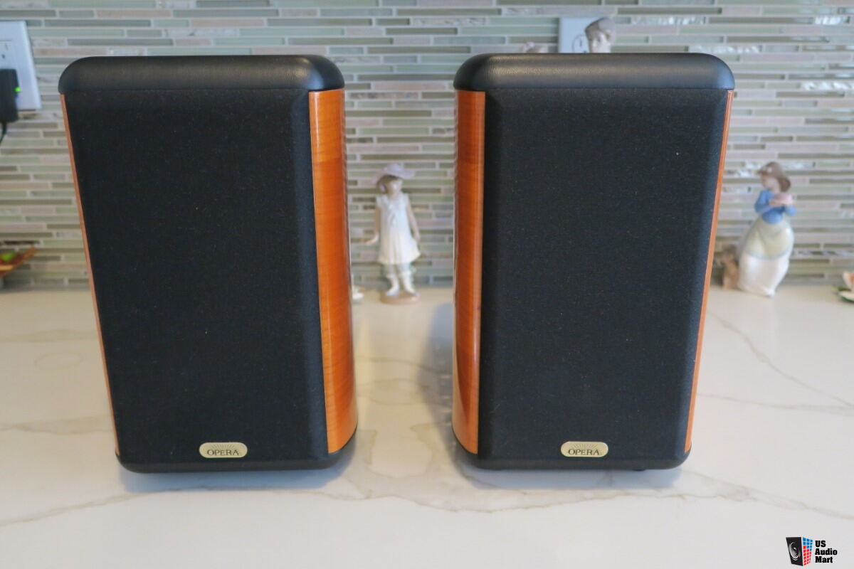 Opera Mezza Bookshelf Speakers. Price Reduced Photo #2812592 - UK Audio ...