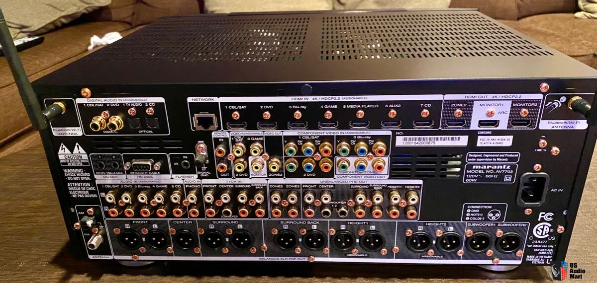 Marantz AV7703 Home Theater Processor Photo #2819528 - US Audio Mart