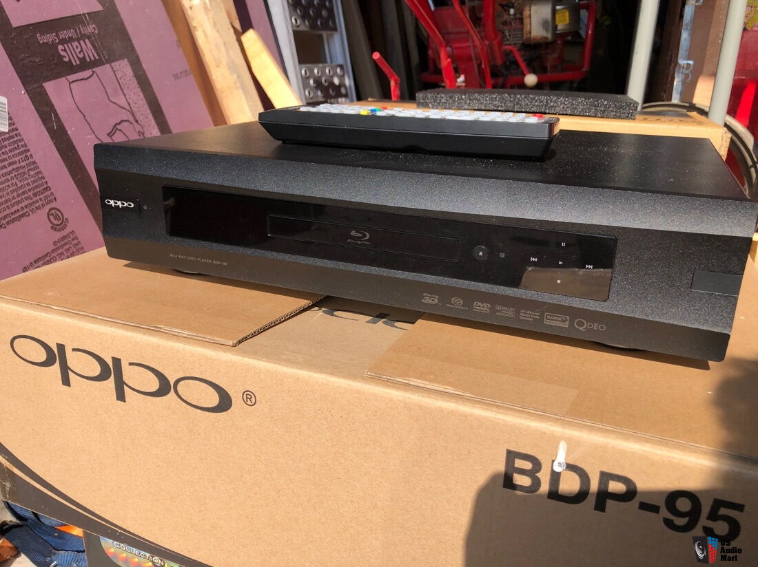 OPPO BDP-95 Universal Disc Player w factory box and remote For Sale ...