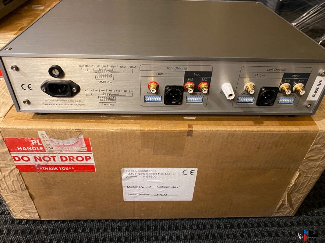 Pass Labs XP-15 MM/MC Phono Preamplifier - Factory Double Box - One of ...