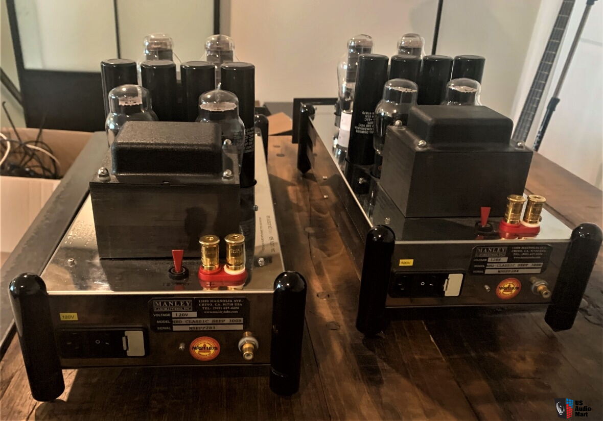 Manley Neo-Classic SE/PP 300B Power Amplifiers (Price is for the Pair ...
