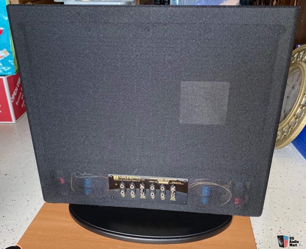 Magnepan MINI MAGGIE RIBBON Speaker System 40Hz-40KHZ, in elegant BLACK ...