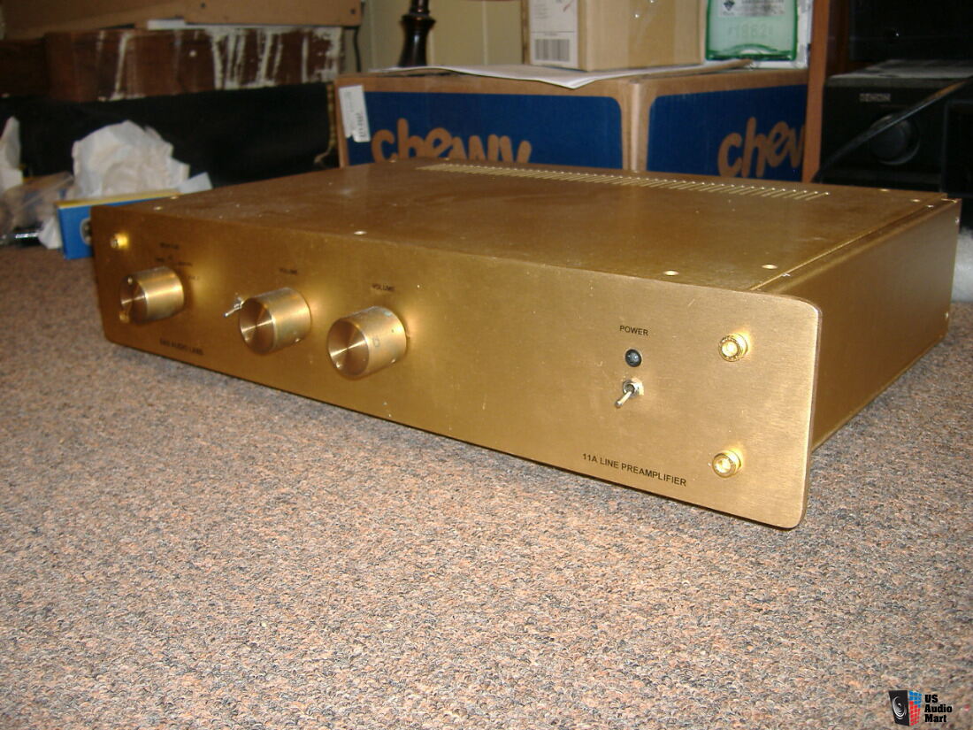 Rare SAS Audio Labs Reference 11A Line Preamplifier Photo #2826643 - US ...