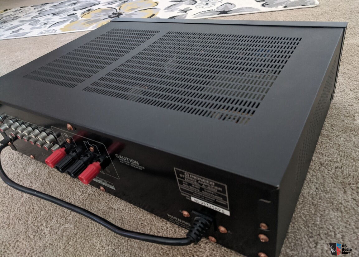 upgraded Pioneer A400 integrated amplifier + step-up transformer. MM ...