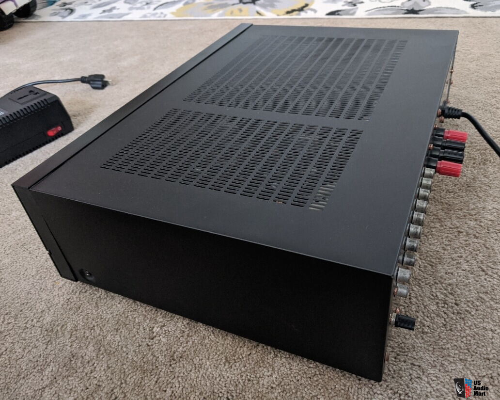upgraded Pioneer A400 integrated amplifier + step-up transformer. MM ...