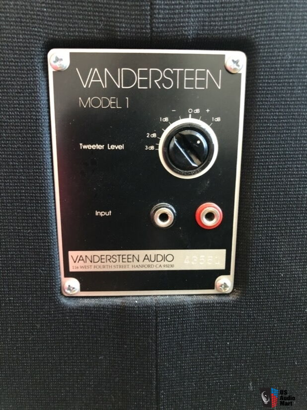 Vandersteen Model 1(B), Great Entry Level Hifi Speaker Photo #2827670 ...
