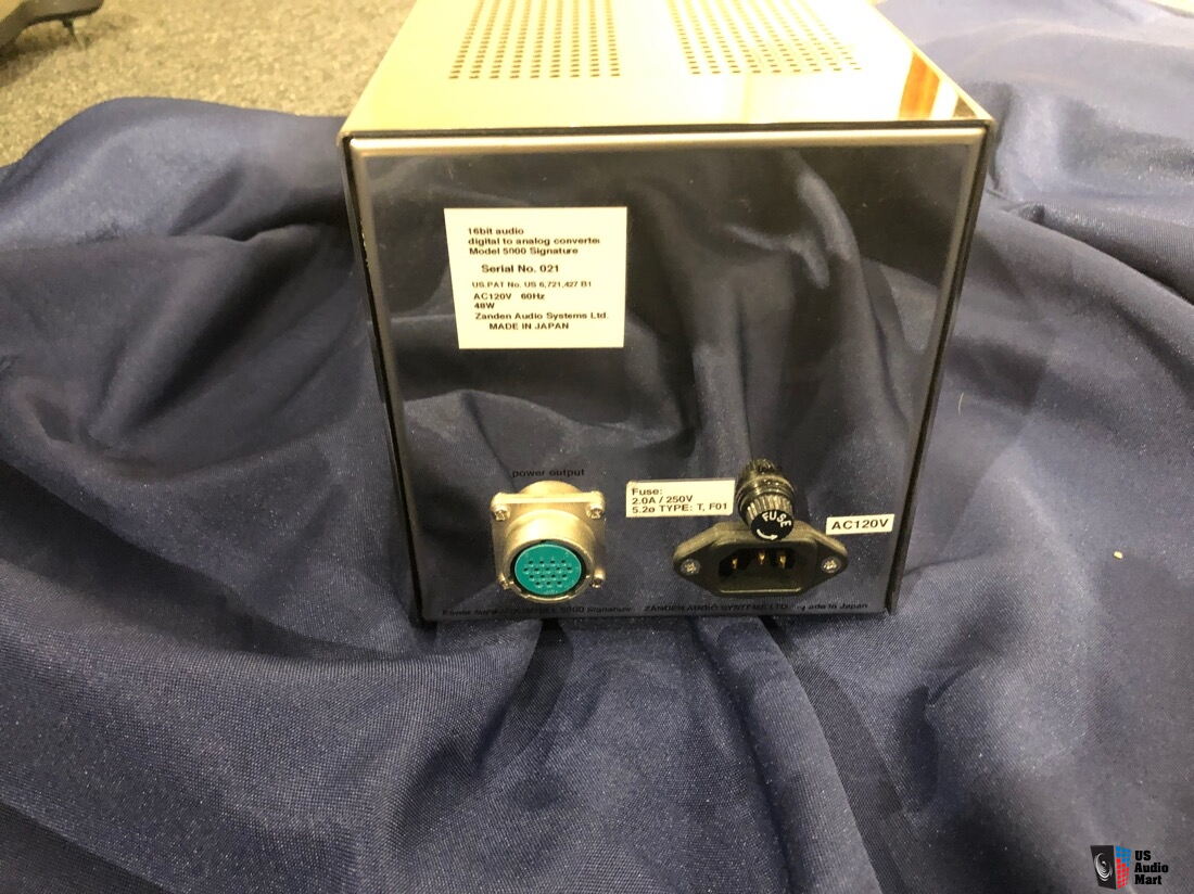 Zanden Model 2000 CD Transport and Model 5000 D/A Converter w two power ...