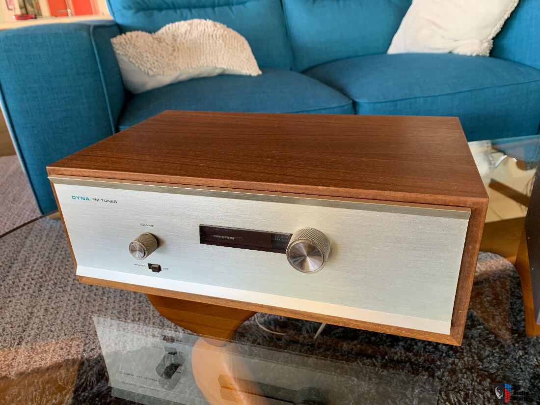 Dynaco FM-3 Tube tuner with original metal and walnut cases For Sale ...