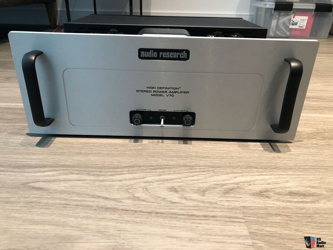 Audio Research V70 Balanced Stereo Tube Power Amplifier Photo #2832378 ...