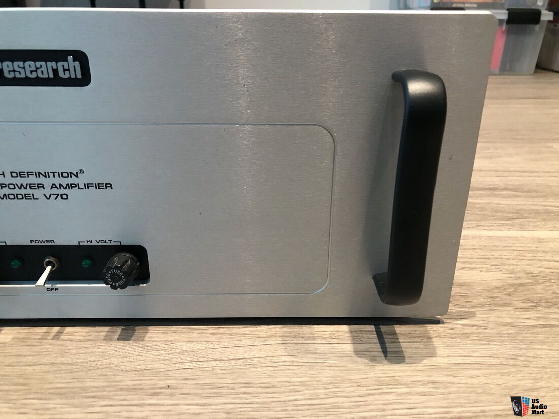 Audio Research V70 Balanced Stereo Tube Power Amplifier Photo #2832379 ...