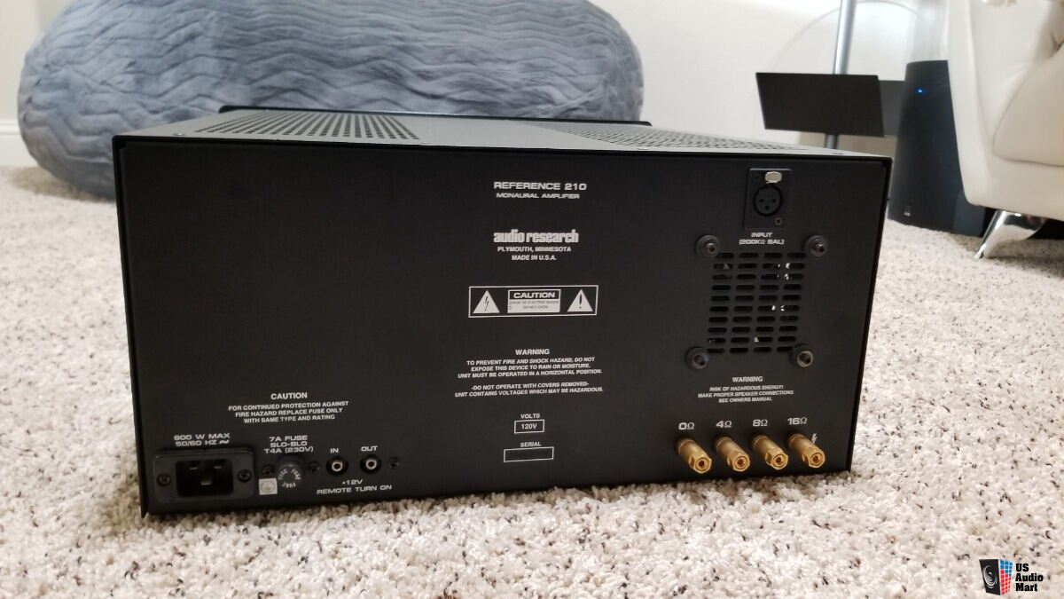 Audio Research Reference 210 (210 watts/ch) Monoblocks Photo #2832539 ...