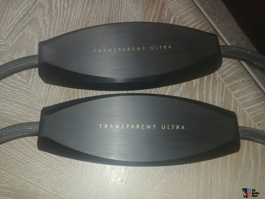 Transparent Ultra Speaker Cables Gen 5 8 ft Photo #2832943 - US Audio Mart