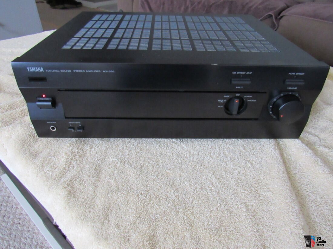 Yamaha AX-592 Integrated Amplifier 100 WPC Phono Works Great For Sale ...