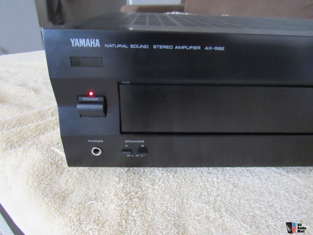 Yamaha AX-592 Integrated Amplifier 100 WPC Phono Works Great Photo ...