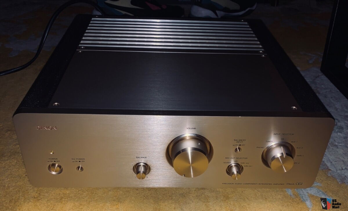 Denon PMA-S1 reference integrated amplifier Photo #2834886 - US Audio Mart