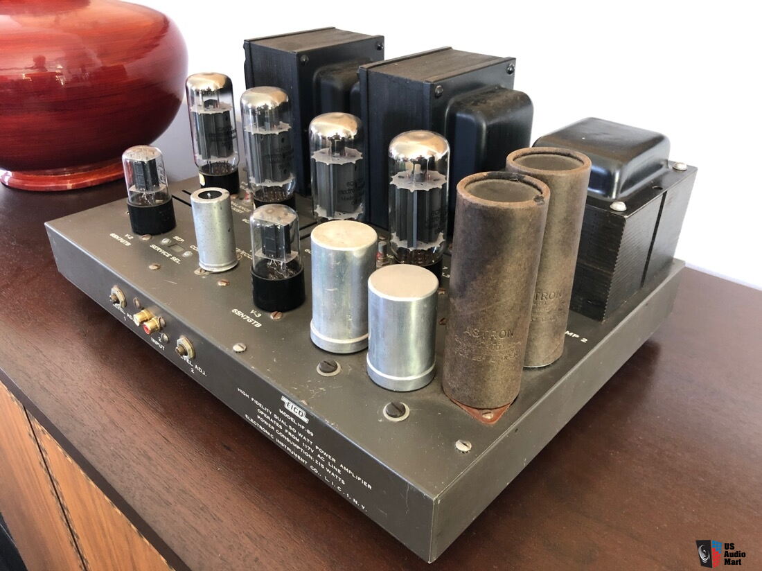 EICO HF-89 Tube Stereo Power Amp Vintage Photo #2835548 - US Audio Mart