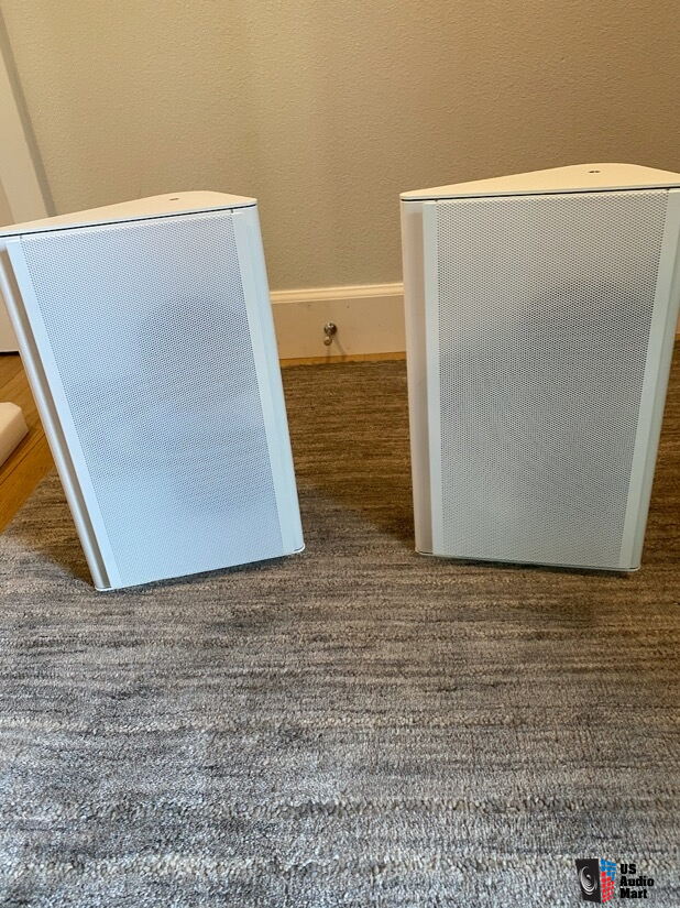 Piega AP3 Bookshelf/Wall Mount Monitor White Aluminum Ribbon Tweeter ...