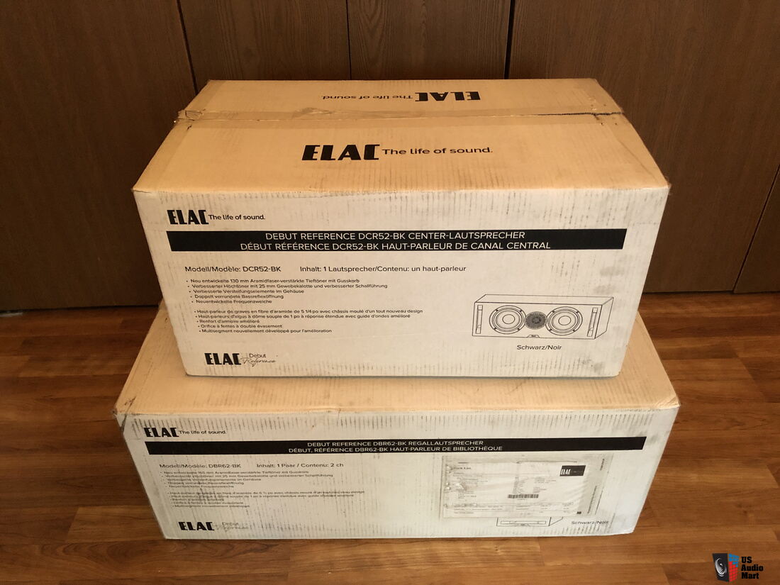 Elac Debut Reference Bookshelves & Center Photo #2836981 - US Audio Mart