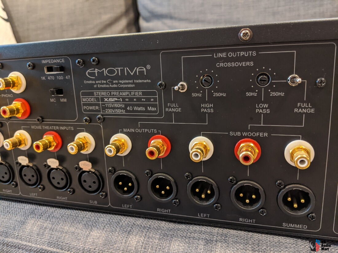 Emotiva XSP-1 Gen 2 Differential Reference High-End Preamplifier Photo ...