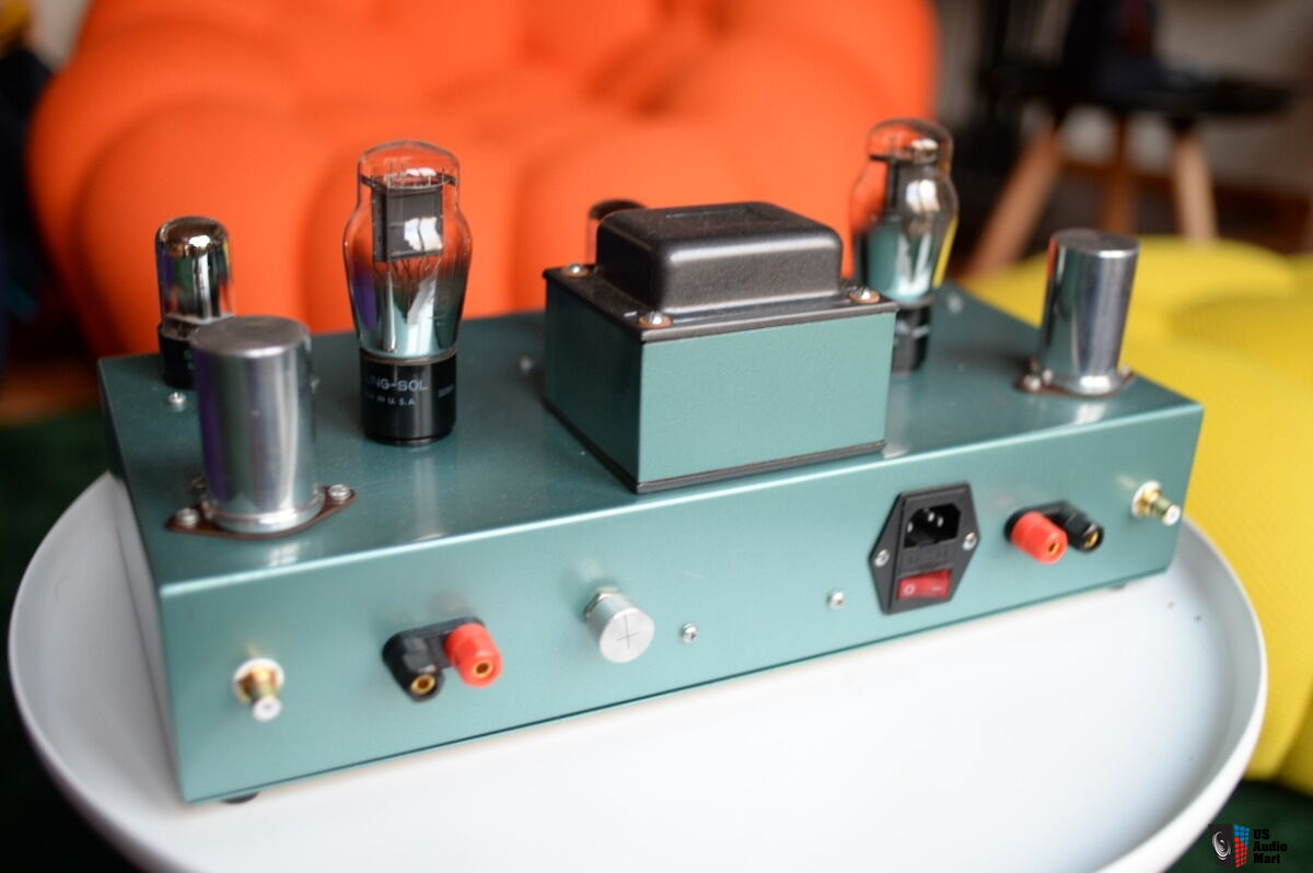 Alan Eaton Single-Ended SET 45 Stereo Tube Amplifier w/ High-End NOS ...