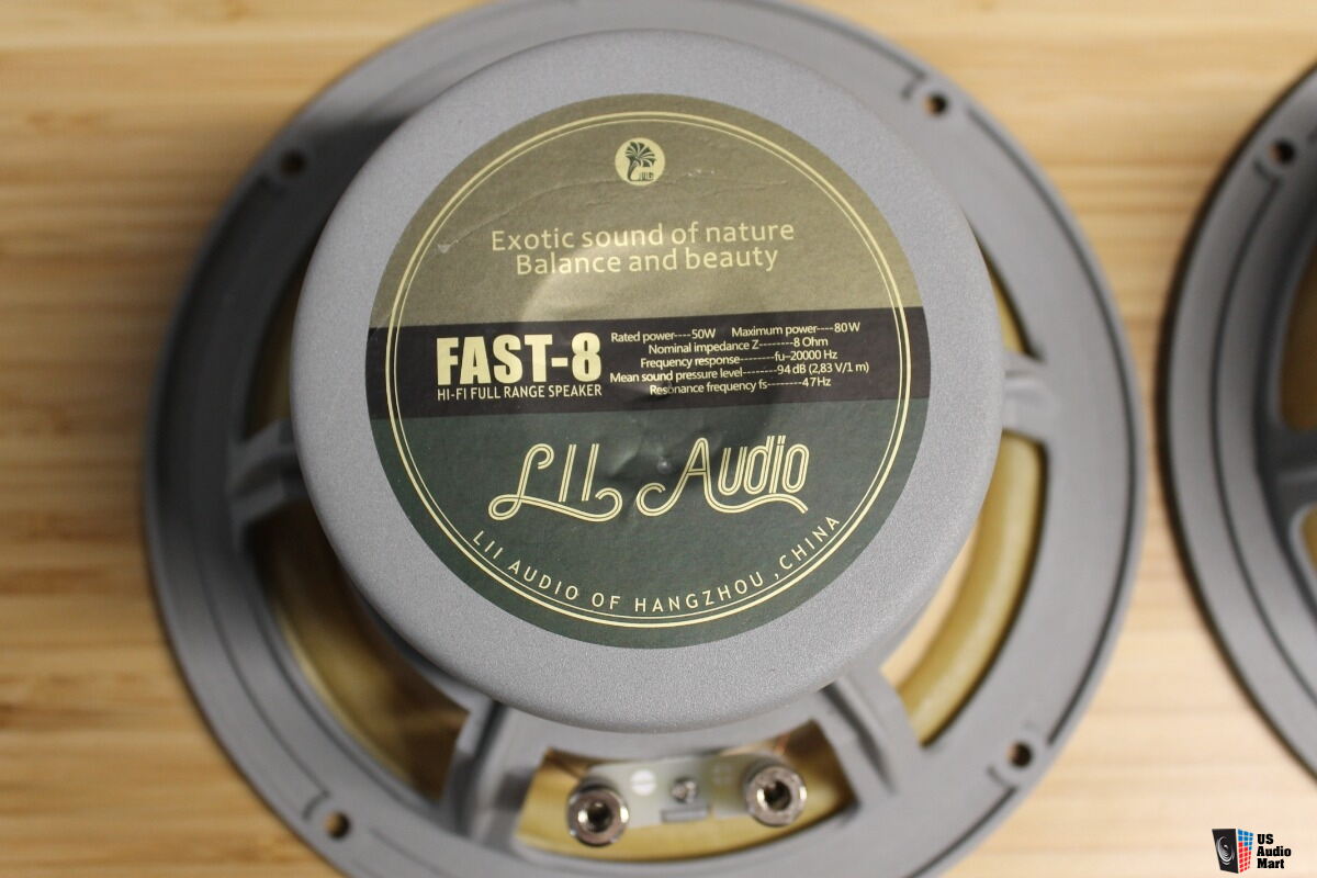 Lii Audio Fast 8 Full Range Drivers Photo #2841708 - US Audio Mart