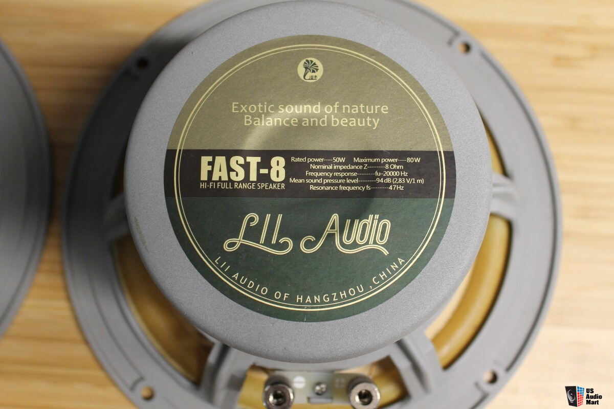 Lii Audio Fast 8 Full Range Drivers Photo #2841708 - US Audio Mart