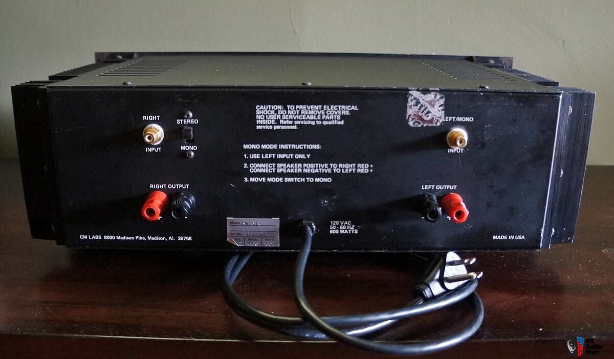 CM Labs CM915 Stereo Amplifier Photo #2850384 - US Audio Mart